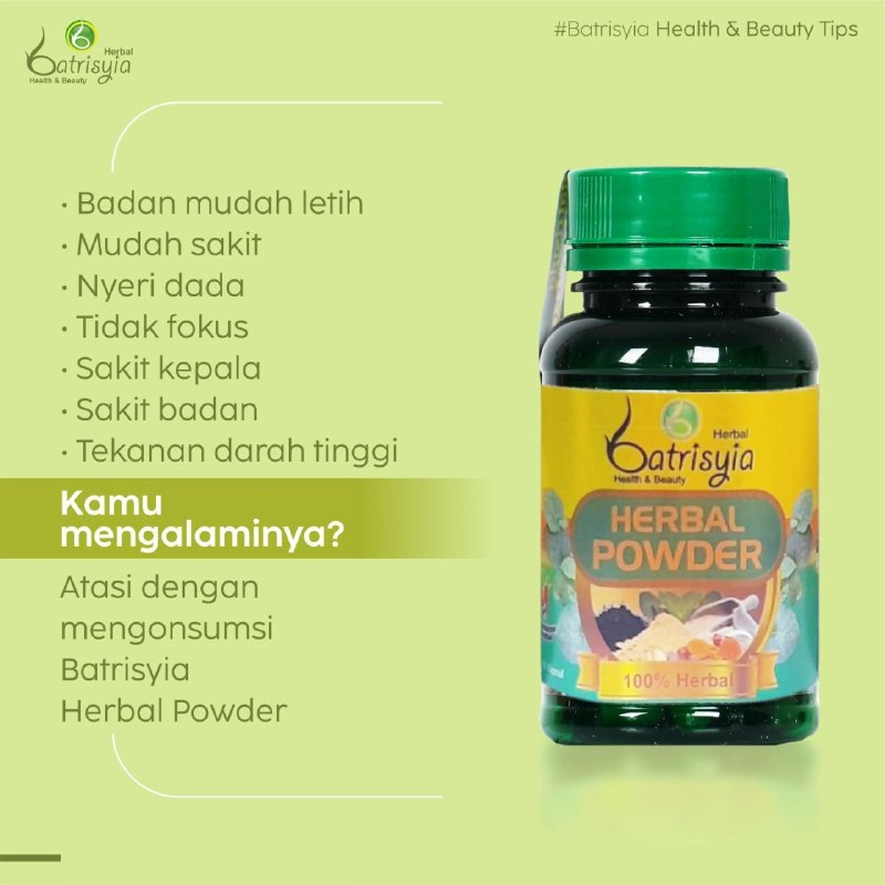 Jual Batrisyia Herbal Powder (90 kapsul) | Shopee Indonesia