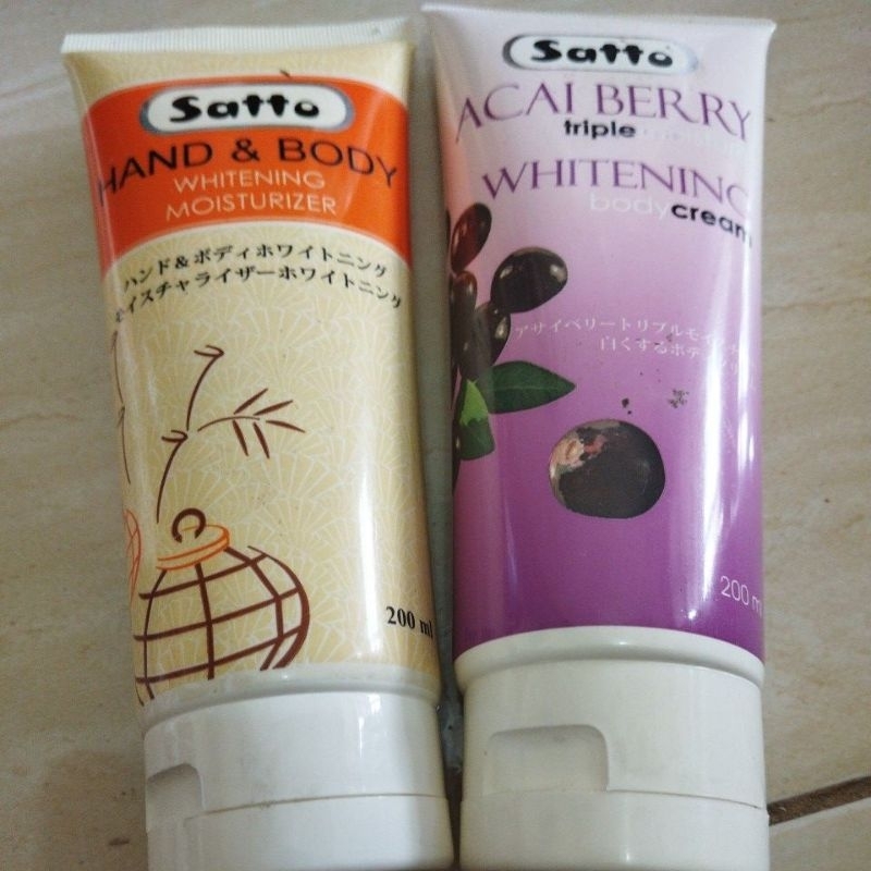 Jual satto handbody 200ml | Shopee Indonesia