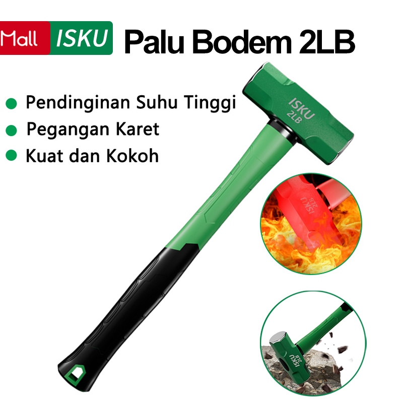 Jual ISKU Palu Bodem 2LB Gagang Lapis Karet Palu Karet Palu Lantai ...