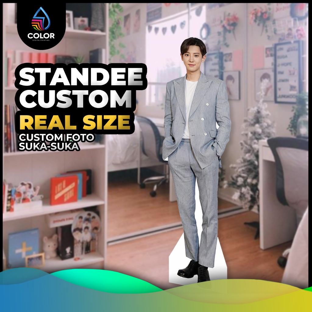 Jual Standee Custom Real Size / Human Stande Figure Besar / Stande KPOP ...