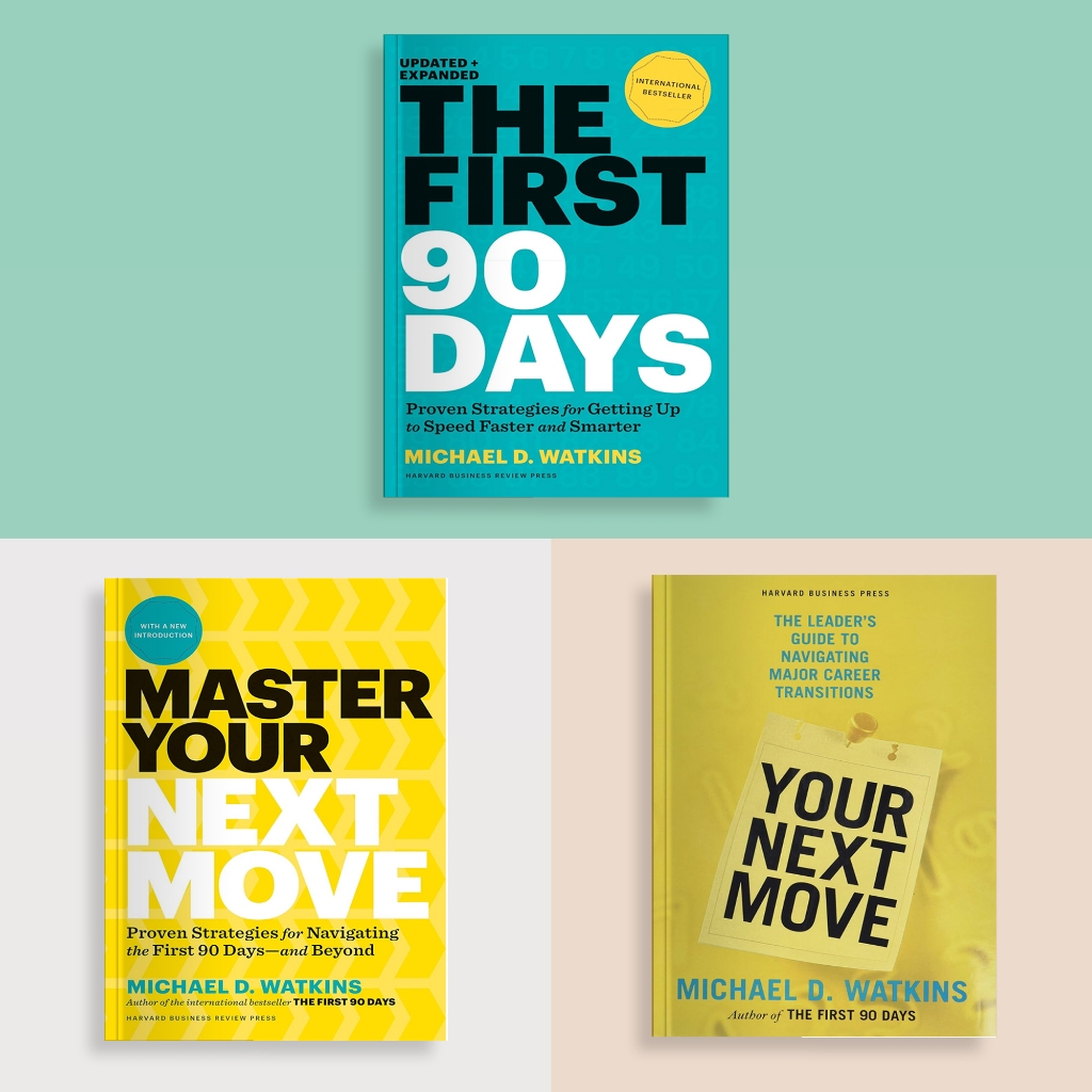 Jual (Eng) Michael D. Watkins 3 Books Collection (The First 90 Days ...