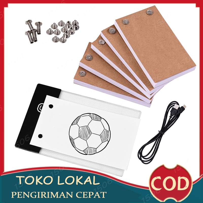 Jual [Stok Tersedia] Kit Buku Flip dengan Bantalan Lampu Kotak Lampu ...