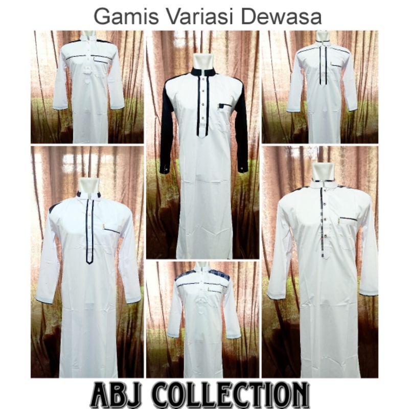 Jual Gamis Jubah Pria Muslim Thobe Al AANA Model Import / jubah ikhwan ...