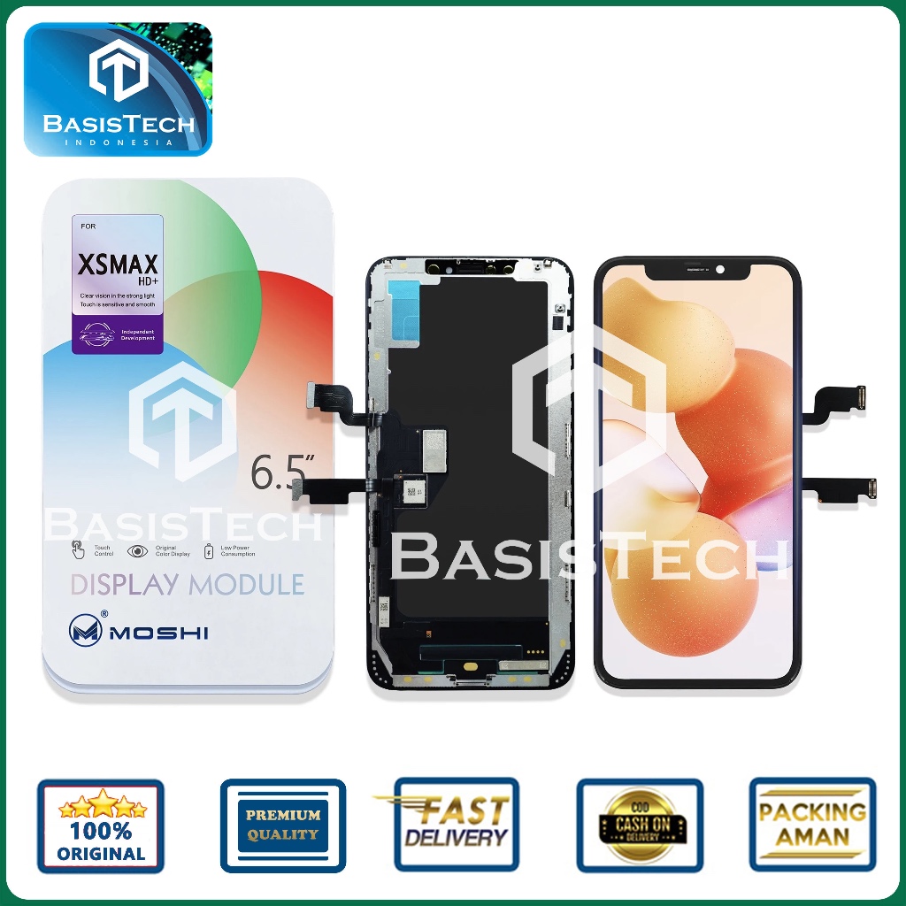 Jual LCD FULLSET FOR IPHONE XS MAX HD+ ORIGINAL COLOR DISPLAY - MOSHI ...