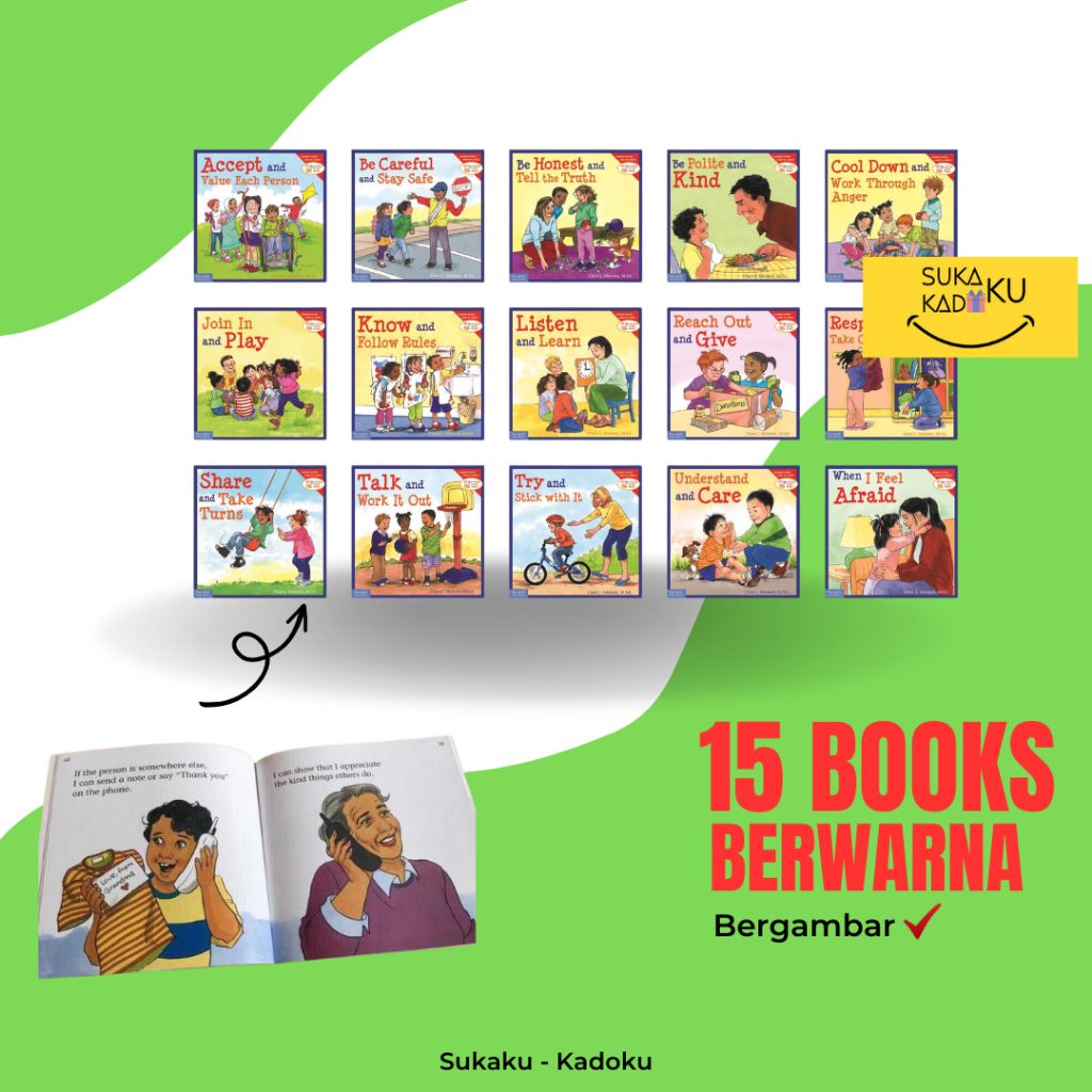 Jual When i'm Feeling / Learning to Get Along Book Set Buku Edukasi ...