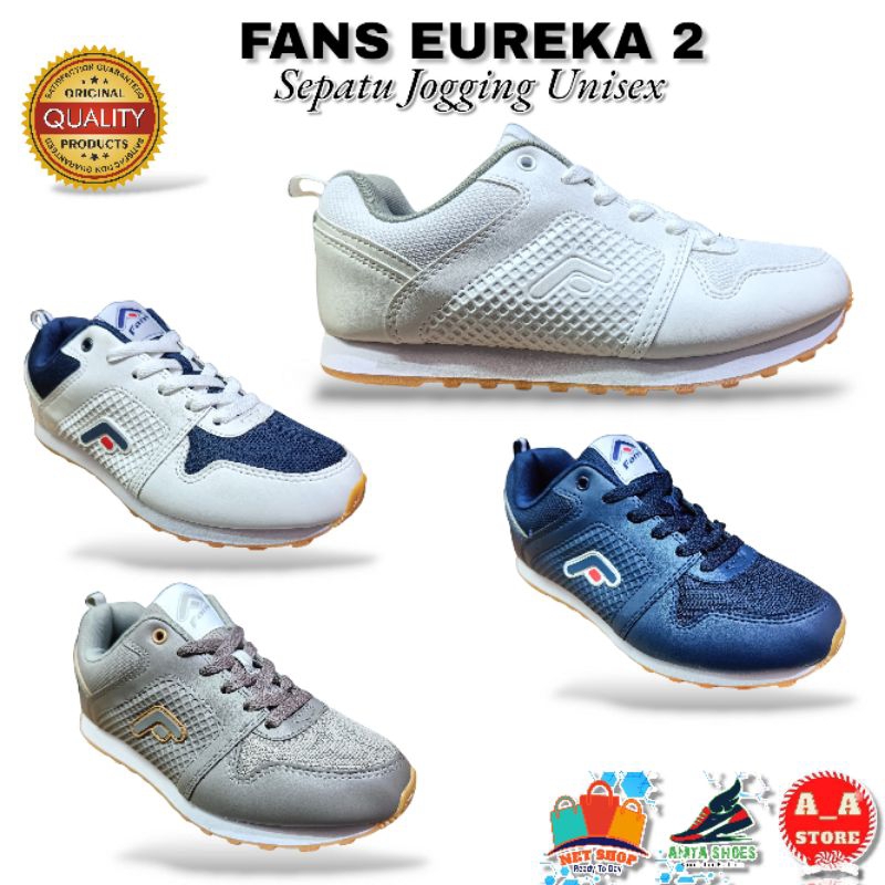 Jual Sepatu Jogging Fans Eureka 2 Style dan Sporty | Shopee Indonesia