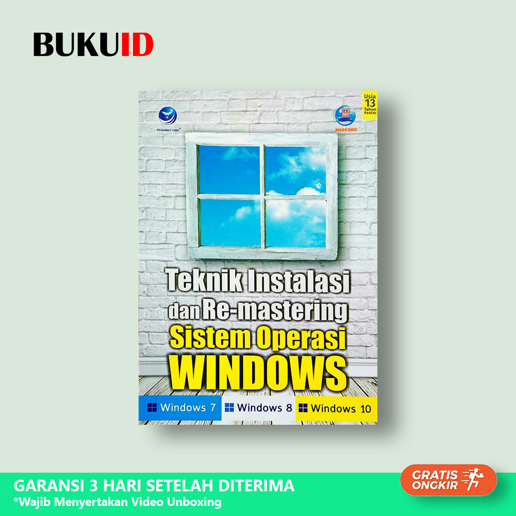 Jual Buku Teknik Instalasi Dan Re-mastering Sistem Operasi Windows ...