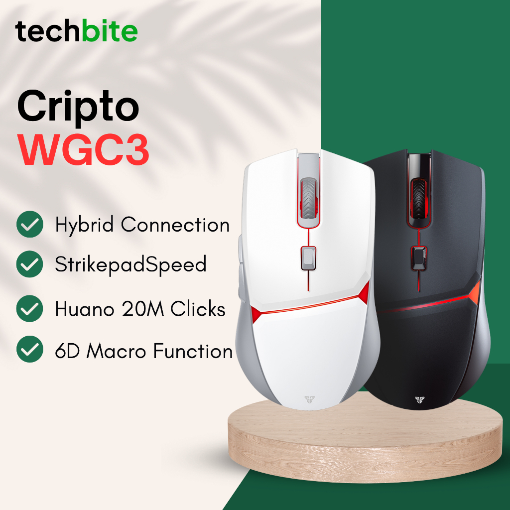 Jual Fantech DUAL MODE Wireless Mouse Gaming WGC3 Rechargeable PIXART 3325 | Shopee Indonesia