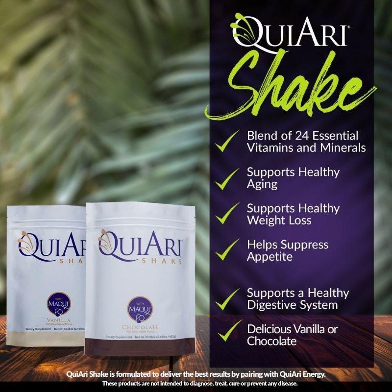 Jual QuiAri Shake Original Harga Sachetan Travel Friendly Susu Protein ...