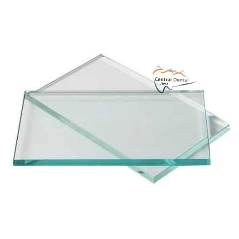 Jual Dental Glass Plate Plat Tebal / Dental Mixing Slab / Mixing Pad ...