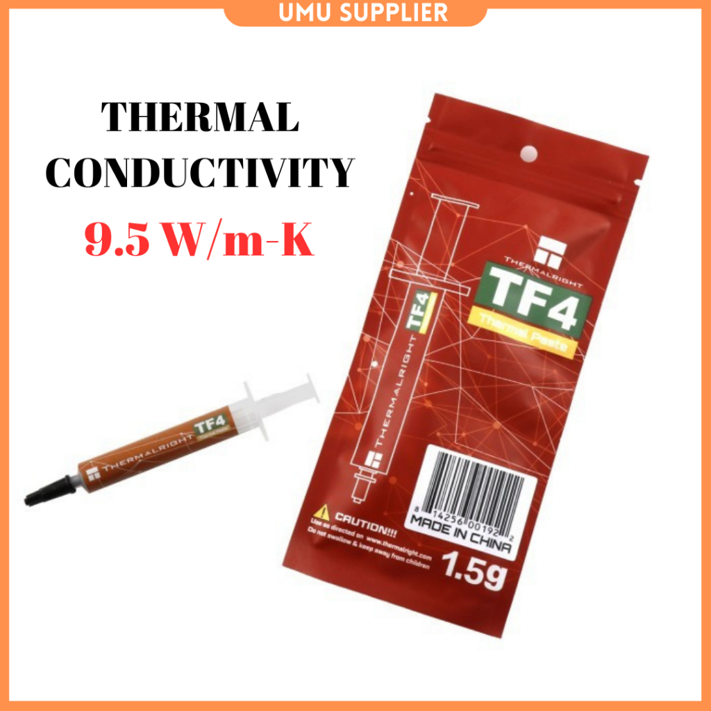 Jual ( UMU SUPPLIER ) THERMALRIGHT TF4 1.5 GRAM THERMAL PASTE CPU VGA ...