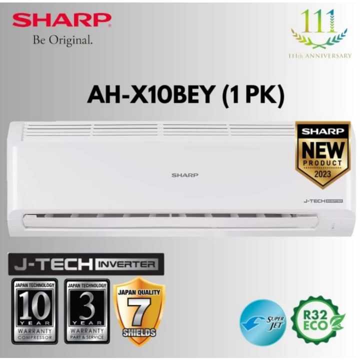 Jual AC SHARP AH-X10BEY INVERTER NEW GARUDA SERIES 1 PK + PASANG DEPOK | Shopee Indonesia