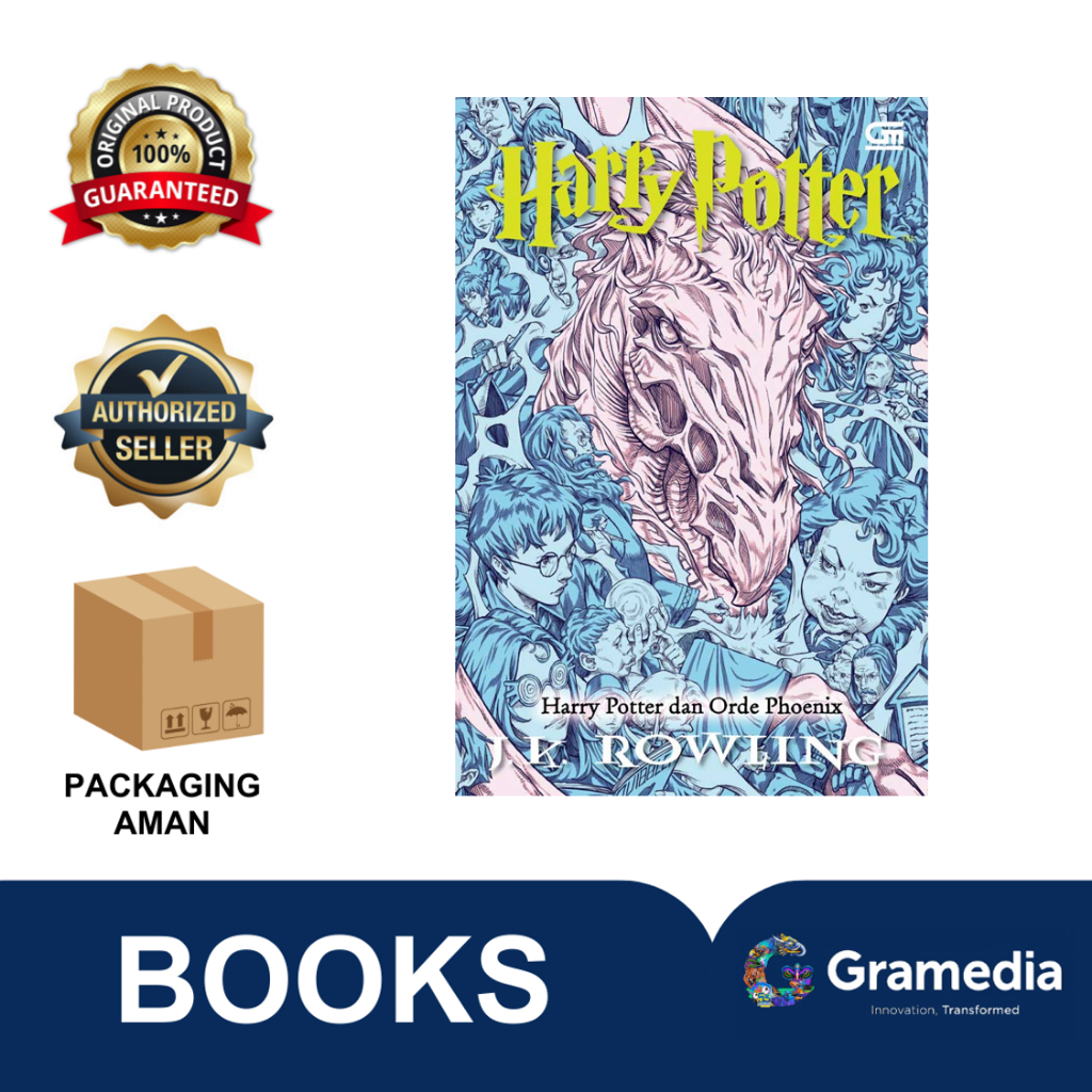 Jual Gramedia Bintaro - Harry Potter #5: Harry Potter dan Orde Phoenix ...