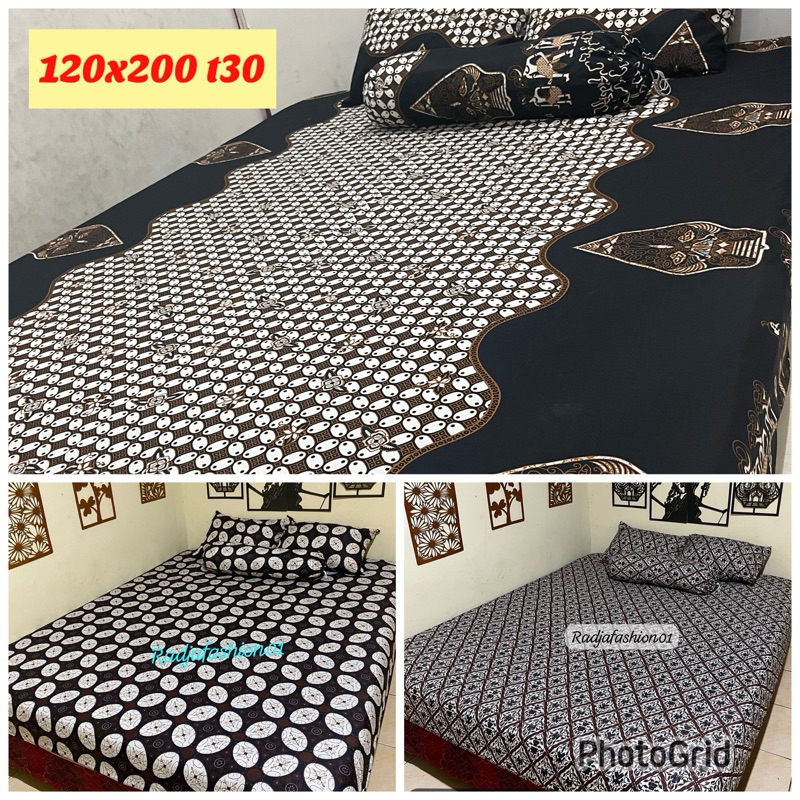 Jual SPREI MOTIF BATIK 120X200 TINGGI 30 CM | Shopee Indonesia