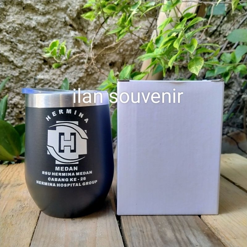 Jual Tumbler Mug Telor Stainless Custom | Shopee Indonesia
