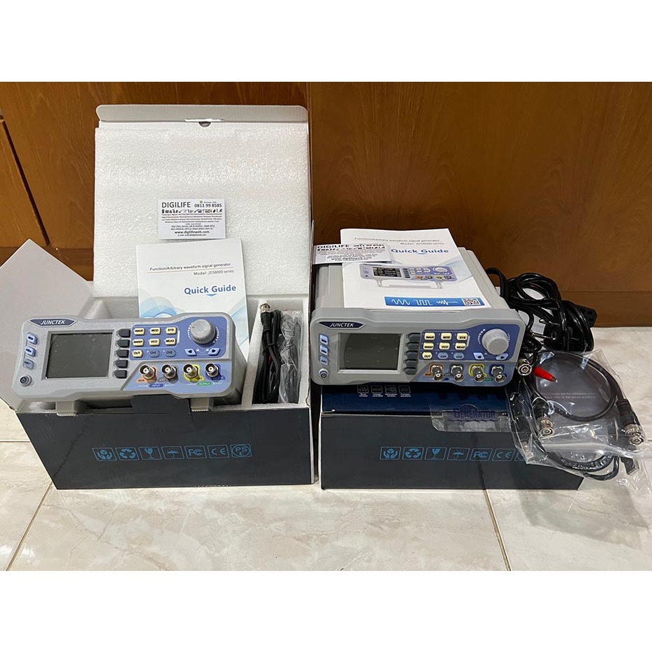 Jual Signal Generator 60MHz Function Junctek JDS8060 Arbitrary Waveform Dual Channel 2 Source ...
