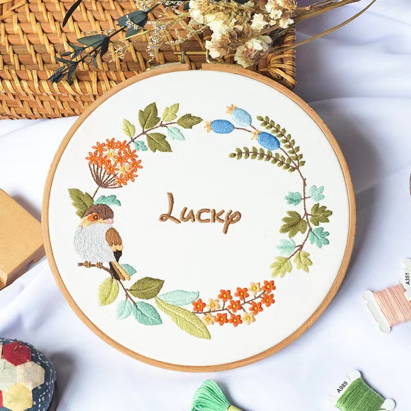 Jual DIY Paket Sulam Menyulam / Hand Embroidery Kit / Needle Embroidery ...