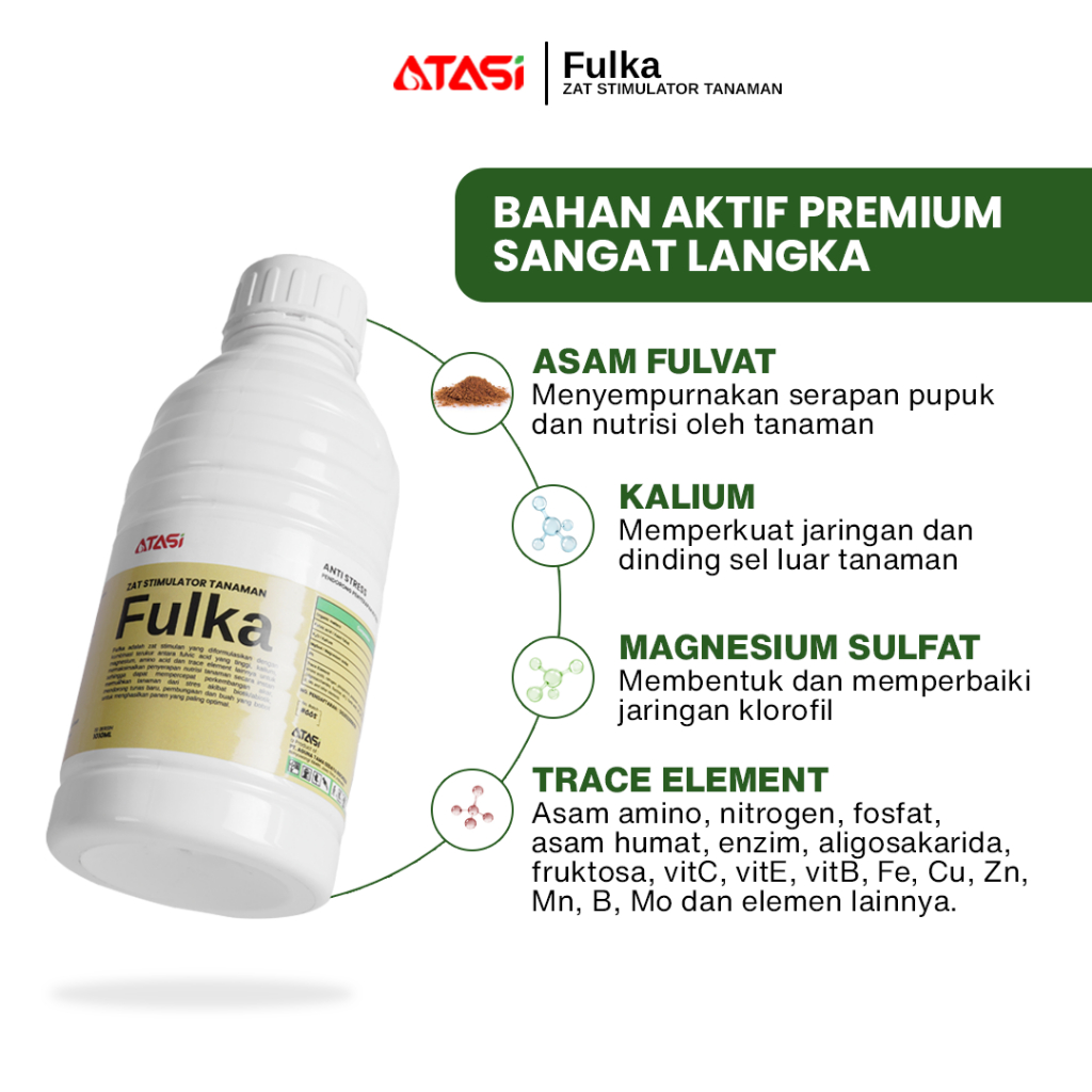 Jual Fulka Zat Stimulator Tanaman Pupuk Anti Stres Obat Keriting Daun ...