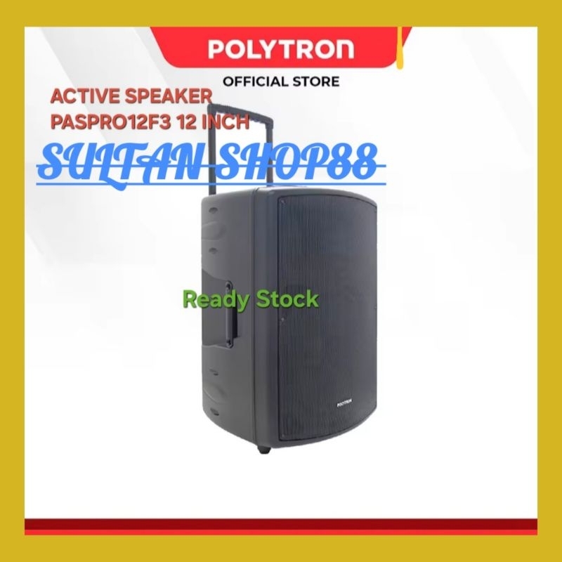 Jual POLYTRON SPEAKER AKTIF PASPRO12F3 12 INCH WIRELESS BLUETOOTH I ...