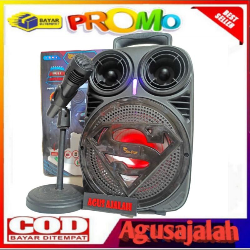 Jual Speaker Aktif Bluetooth Karaoke 3381 Gratis Mic/Speaker Mp3/Mp4 ...