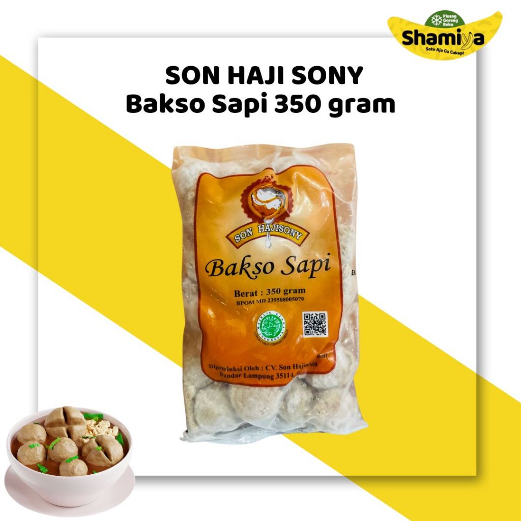 Jual OFFICIAL STORE PISANG GORENG BEKU SHAMIYA - Bakso Sapi Son Haji ...