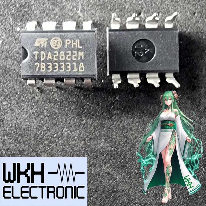 Jual IC TDA2822 DIP8 TDA2822M TDA 2822 Stereo Operating Amplifier ...
