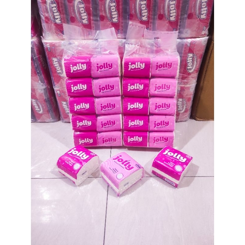 Jual Tisu Jolly Pop Up / Tisu Jolly Mini 200sheets 90gram x 10pcs ...