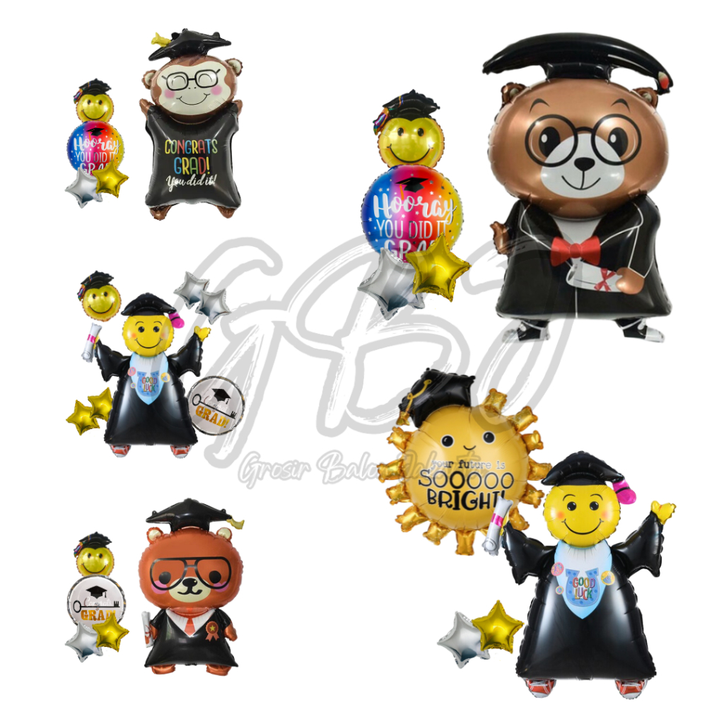 Jual [PAKET MINI] - JUMBO Wisuda Graduation Set / Paket Wisudawan ...