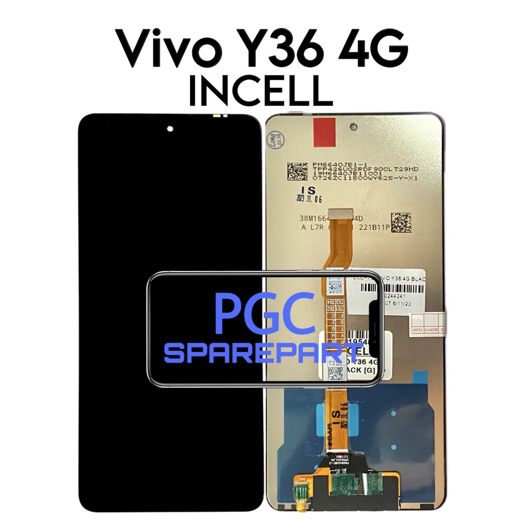 Jual LCD Touchscreen Fullset Vivo Y36 4G 5G / iQOO Z7X / V2247 / V2248 ...