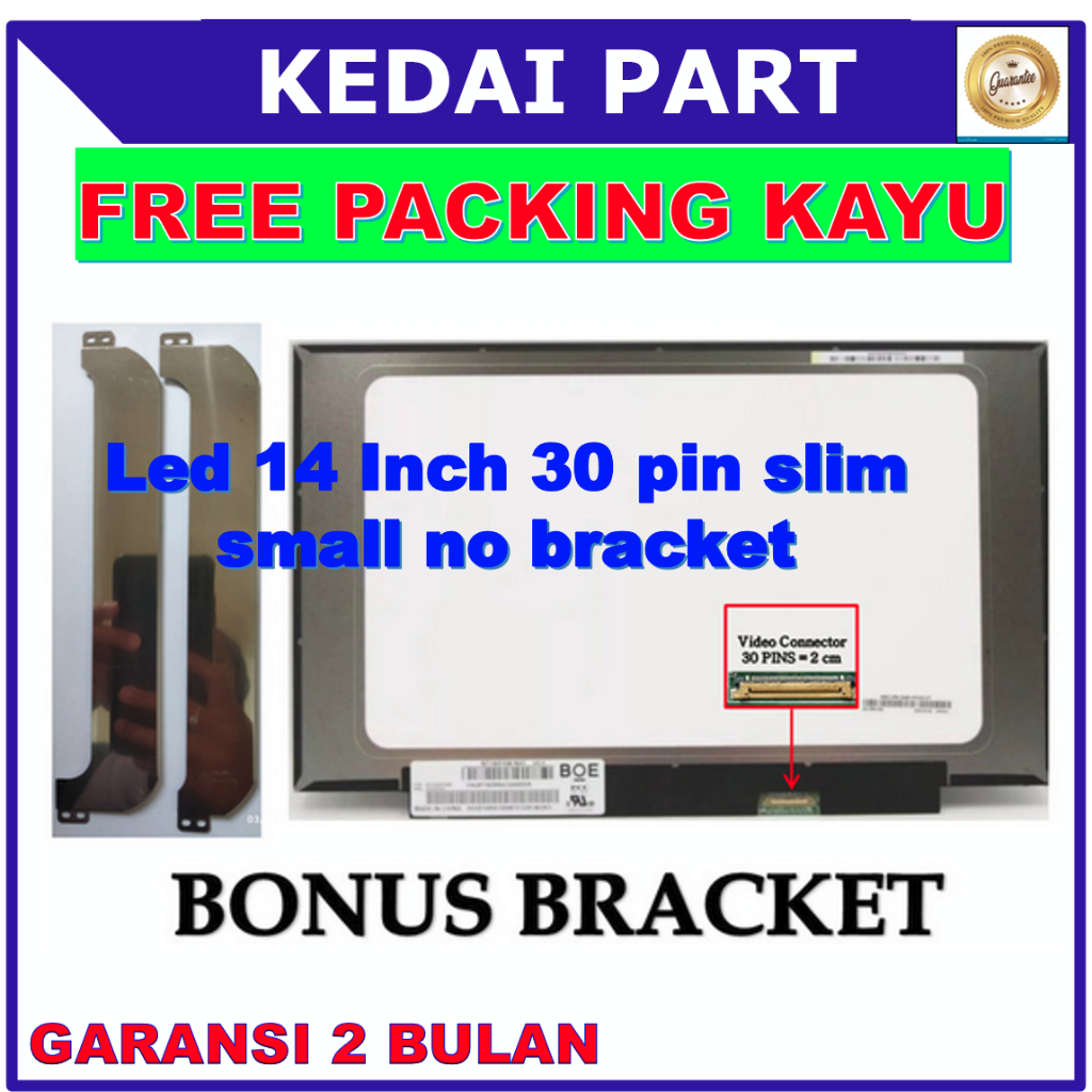 Jual LCD LED HP 14-CF 14-CK 14S-CF 14S-DK 30 PIN SLIM | Shopee Indonesia