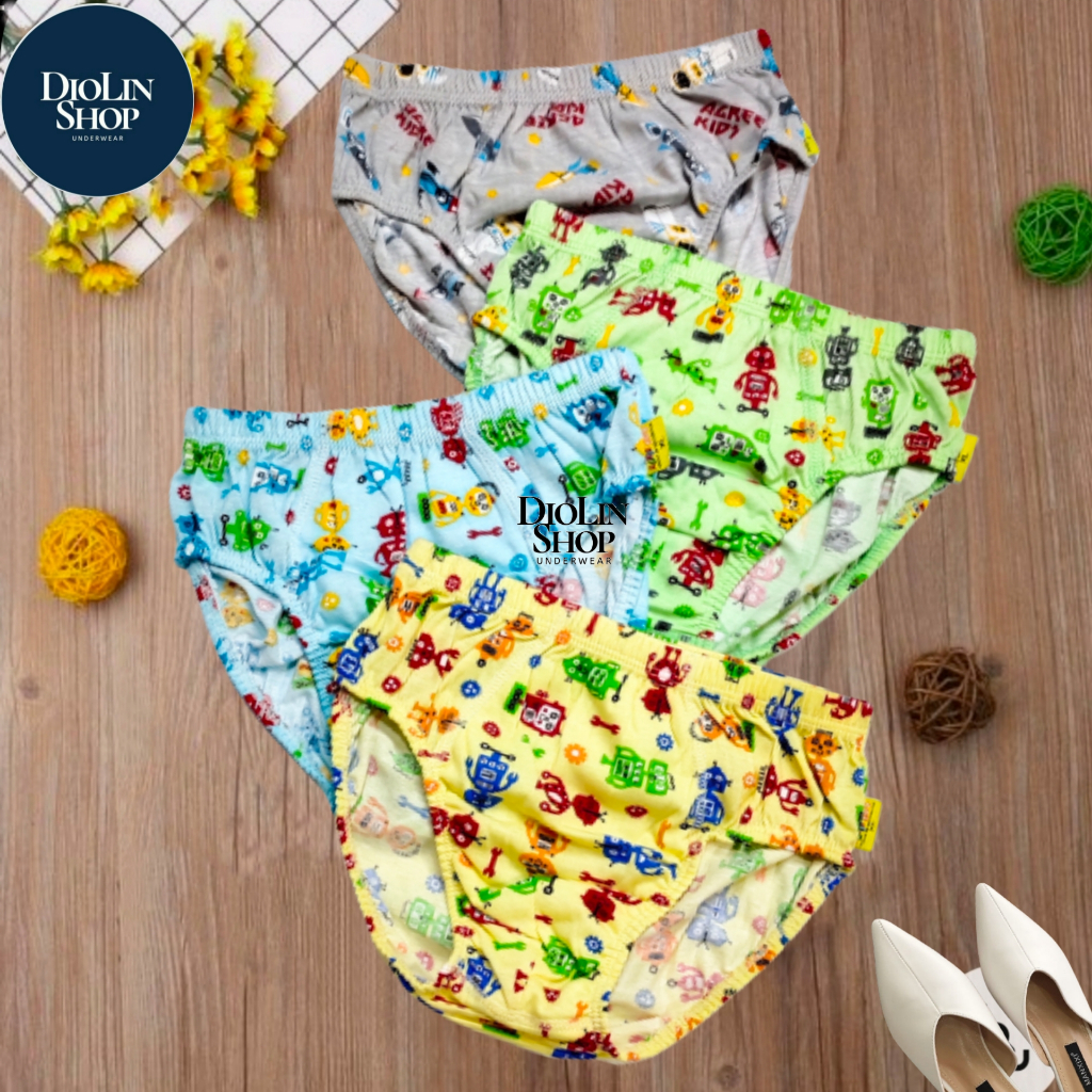 Jual ( 6 - 12 Pcs ) Celana Dalam Anak Motif | CD Anak Cewek Aneka Motif ...