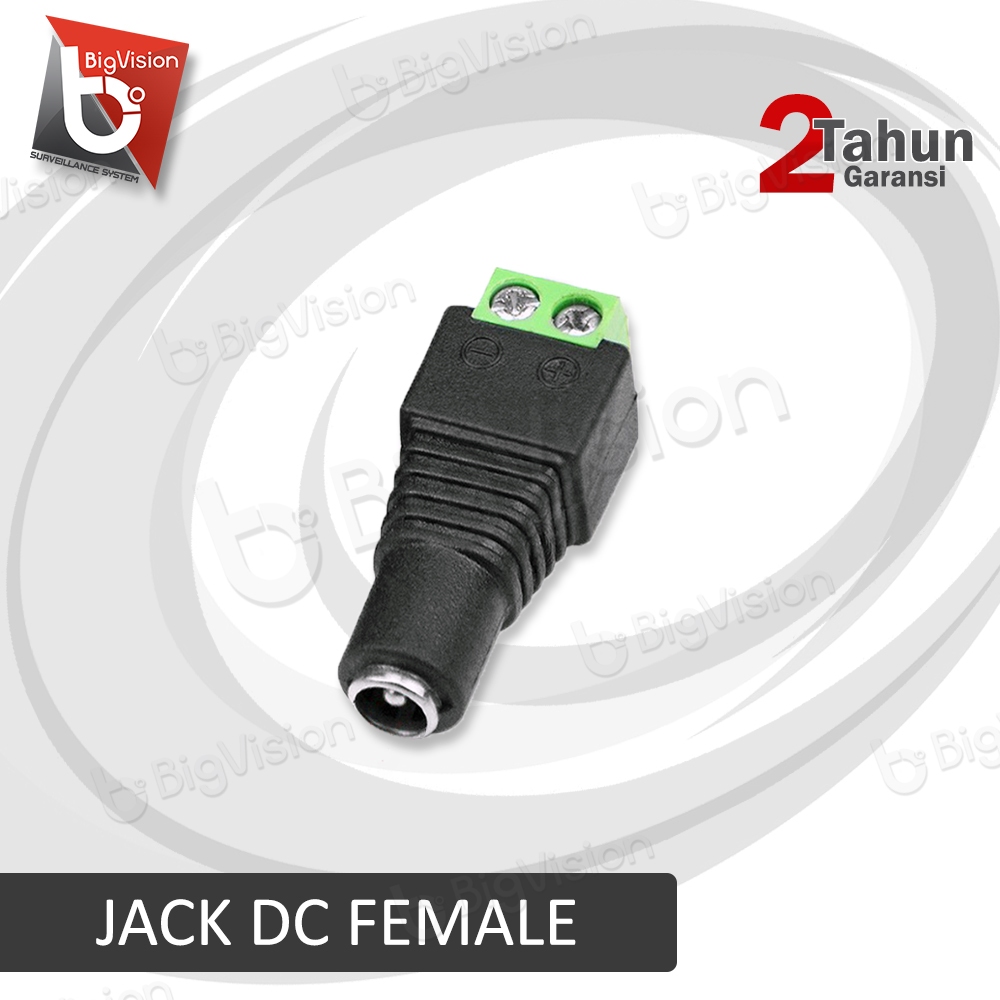 Jual JACK DC FEMALE CONNECTOR KUALITAS SUPER KABEL KONEKTOR CCTV ORI ...