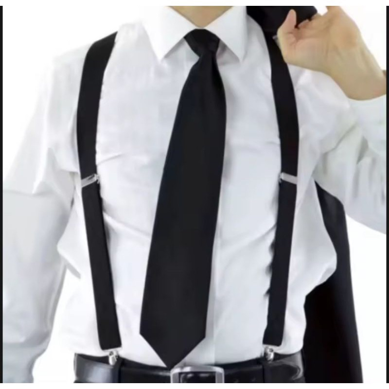 Jual (COD) SUSPENDER LAKI-LAKI / SUSPENDER KEMEJA / JUMPSUIT COWOK ...