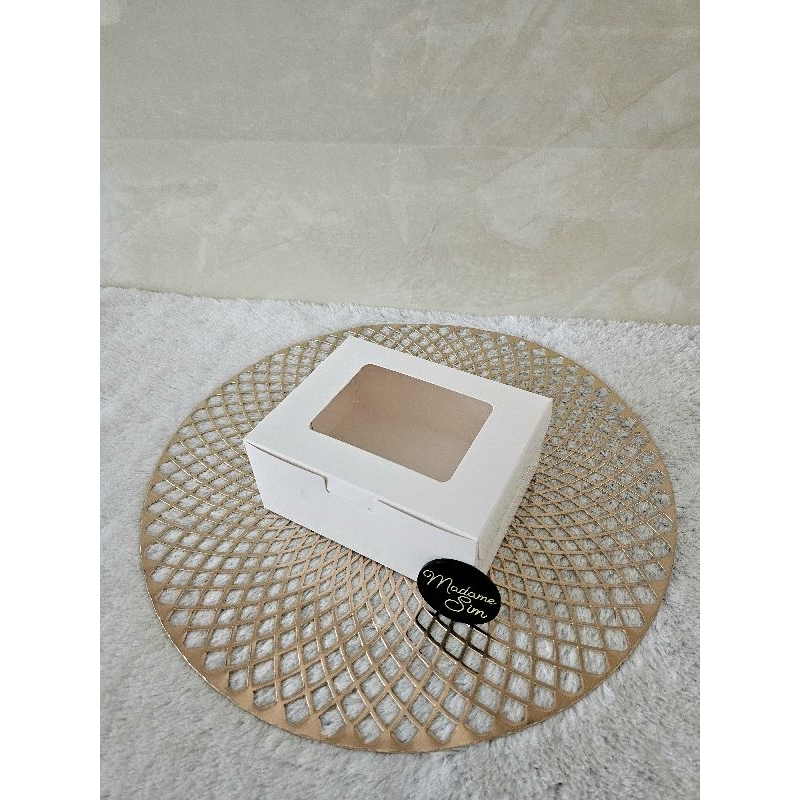 Jual BOX IVORY - SNACK BOX LAMINASI - DUS ROTI - KARDUS 16x12x7 ...
