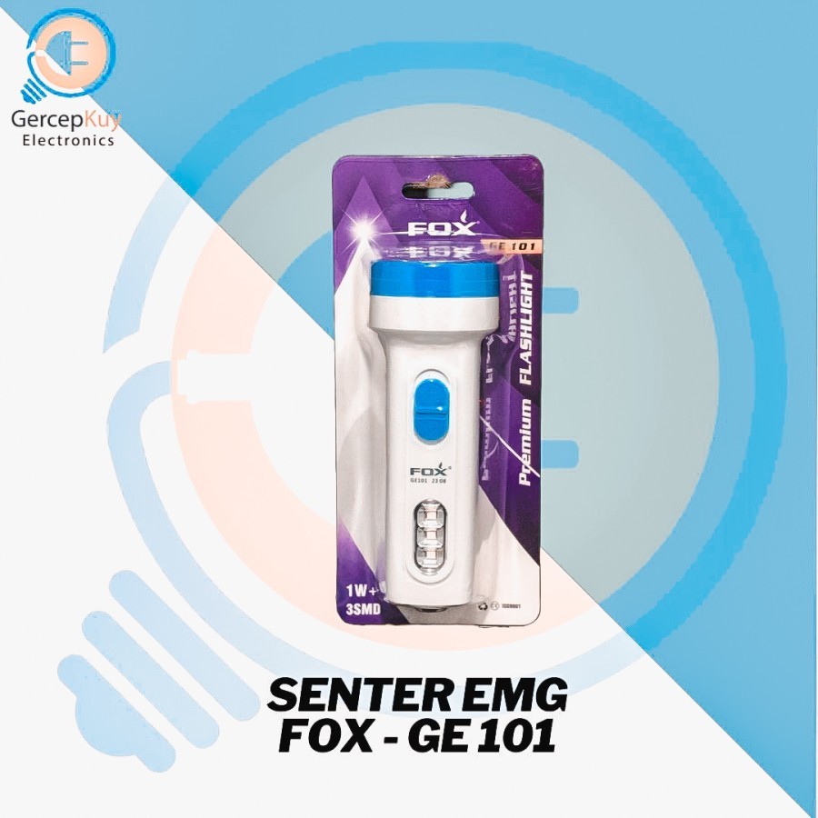 Jual SENTER EMERGENCY FOX GE -101 / EMERGENCY FOX GE - 101 | Shopee ...