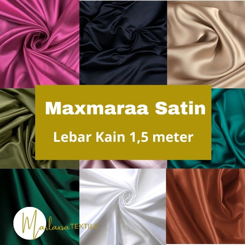 Jual KAIN PURE SILKY SATIN MXM | Shopee Indonesia