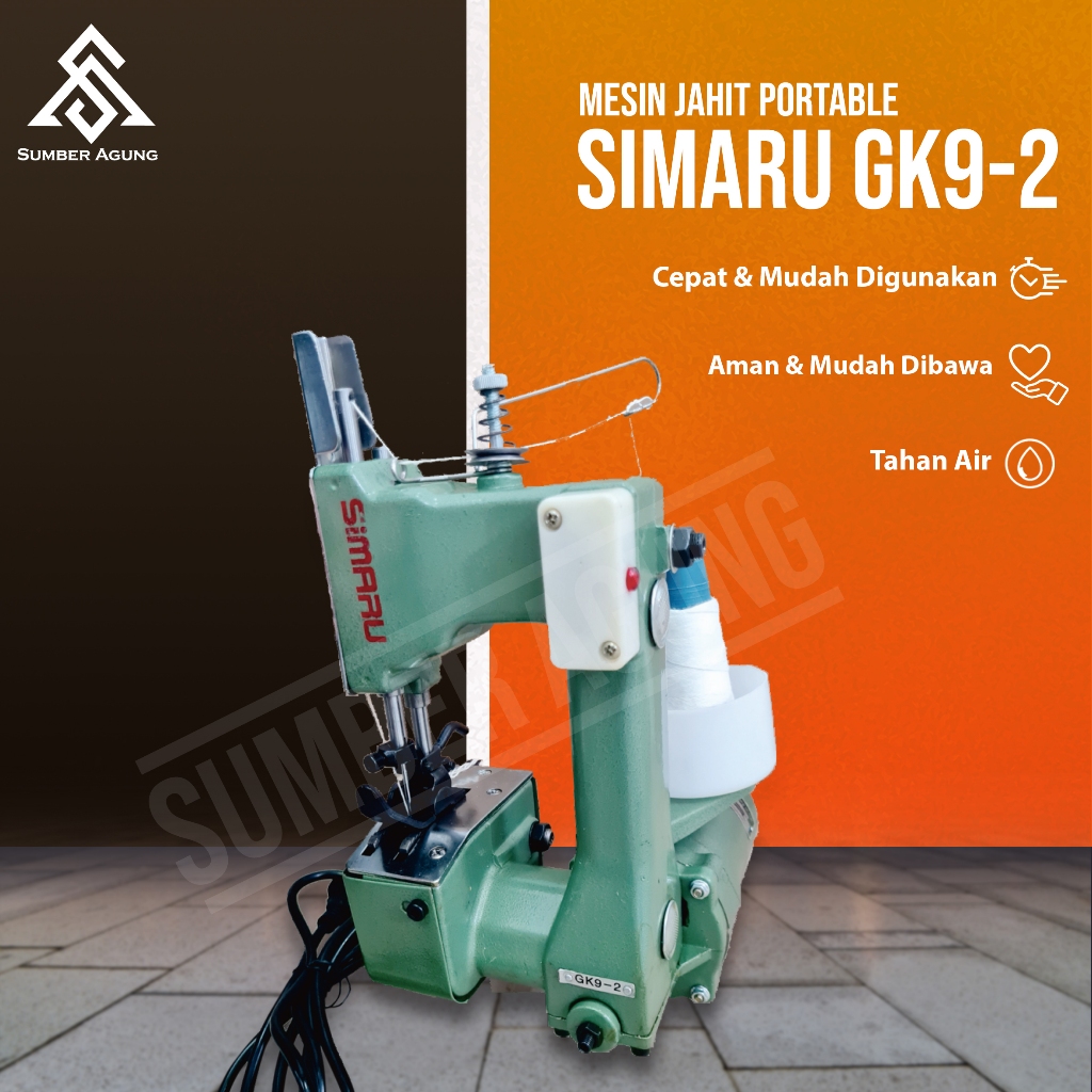 Jual Mesin Jahit Portable Simaru GK9 | Shopee Indonesia