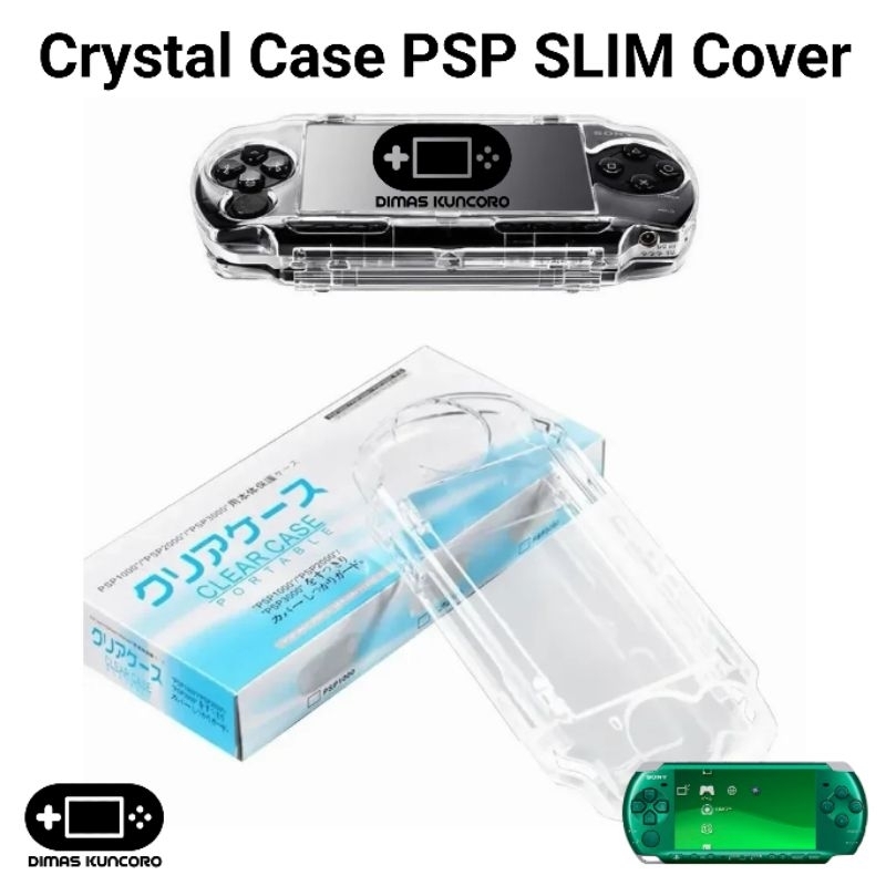 Jual Crystal Case PSP SLIM cover bumper casing 2000 3000 hard protector ...