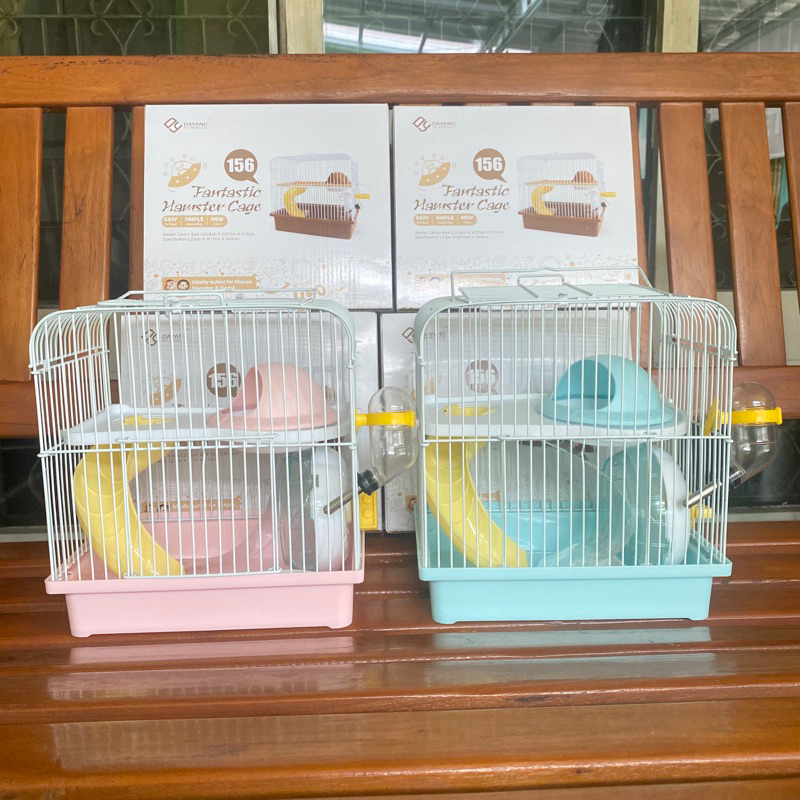 Jual [Dayang] Kandang Hamster 156 Premium Free Box + Sticker (Tebal ...