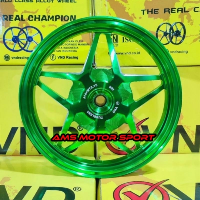 Jual PELEK VND V SPEED GEN 2 R-14 185x14 & 215x14 VARIO 125/150 /BEAT /SCOOPY/ GENIO | Shopee ...