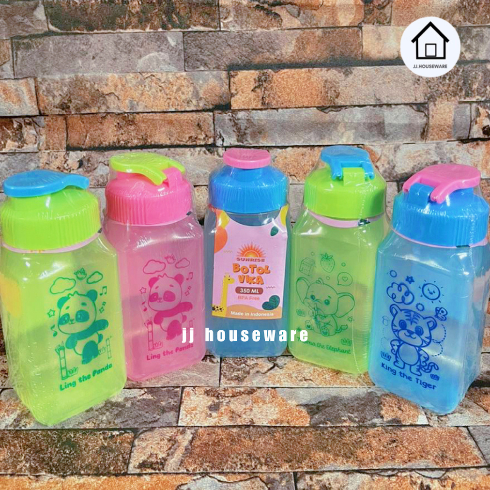 Jual Botol Minum Anak Gambar / Botol Air Anak Murah / Botol Vika ...