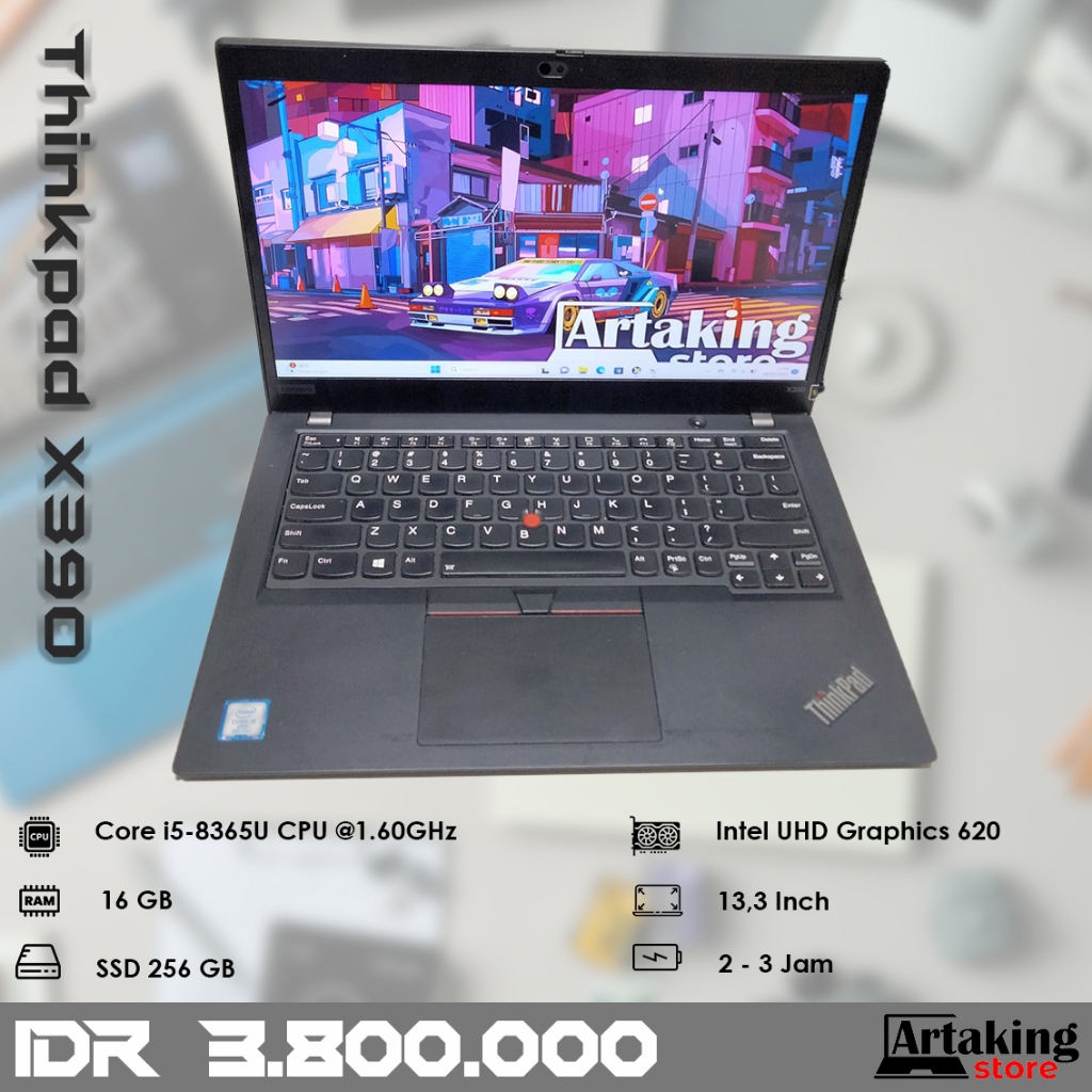 Jual Lenovo Thinkpad X390 - Core i5 - Ram 16 gb - SSD 256 gb | Shopee ...