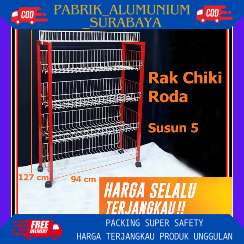 Jual Rak Ciki Minimarket Besi/Rak Toko/rak swalayan/rak kuat/rak besi ...