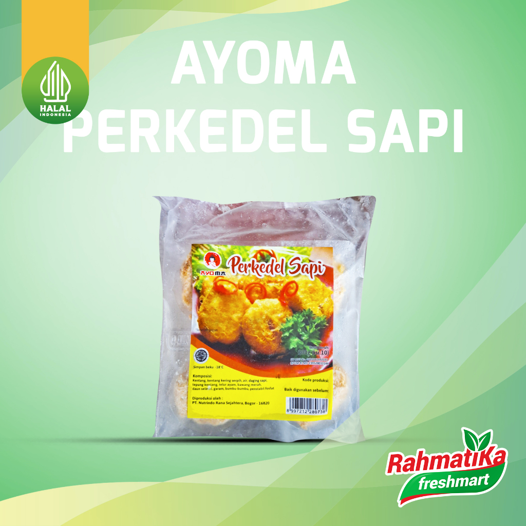 Jual Ayoma Perkedel Sapi Isi 10 Pcs / 300 gr | Shopee Indonesia