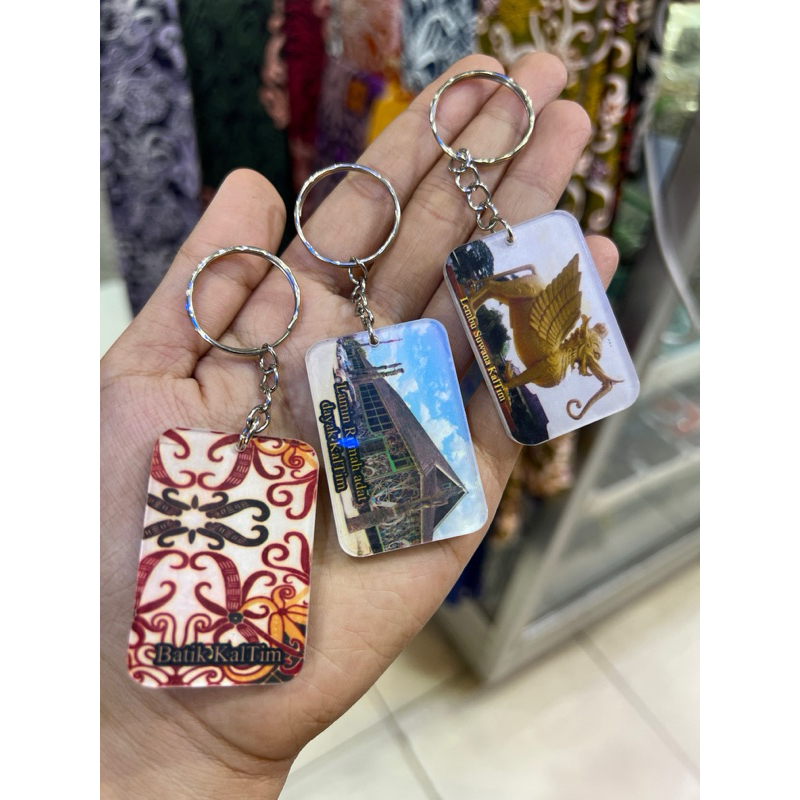Jual 1 Pcs Ganci Gambar Khas Dayak Kaltim | Shopee Indonesia