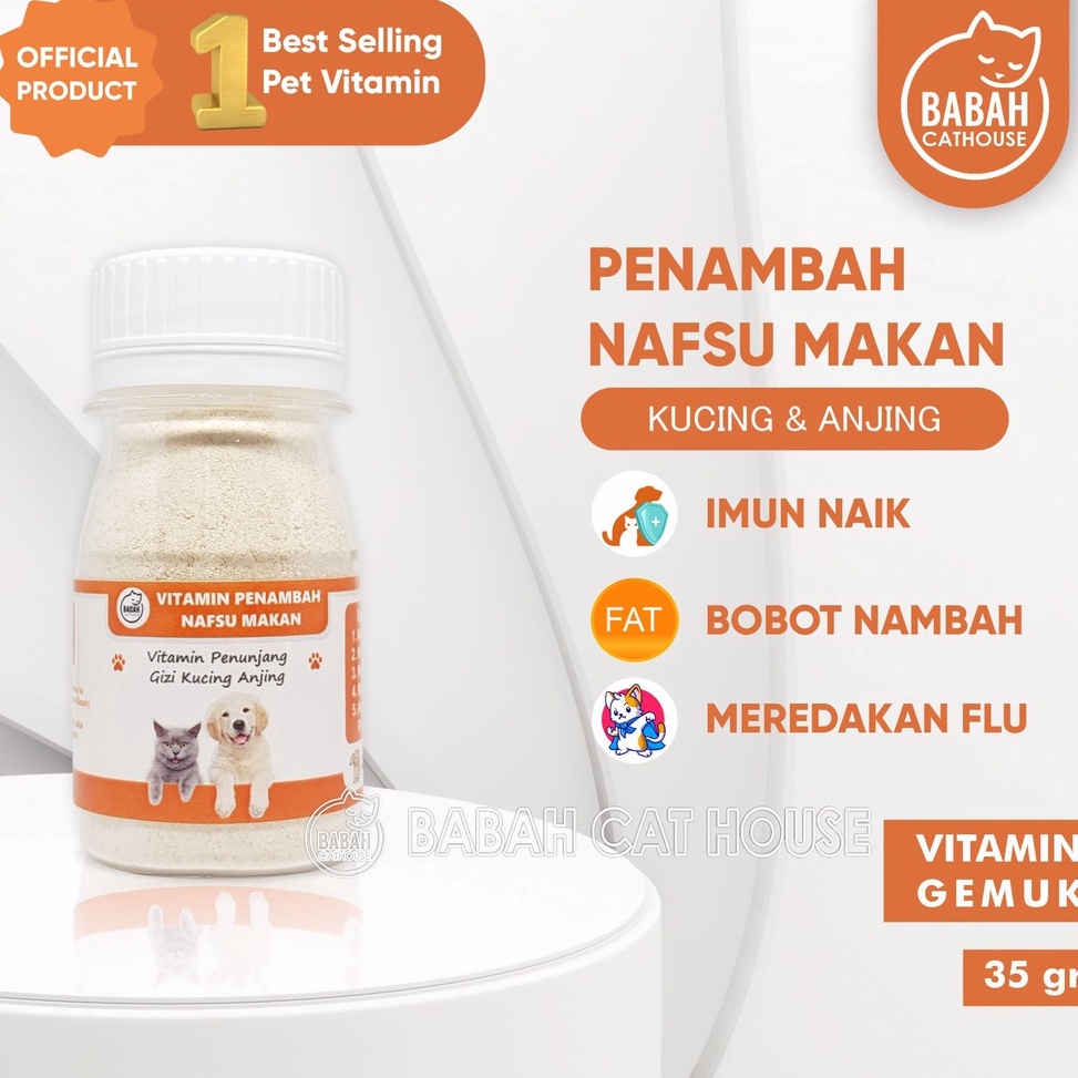 Jual ORIGINAL VITAMIN PENGGEMUK KUCING Penambah Nafsu Makan Anak Anjing ...