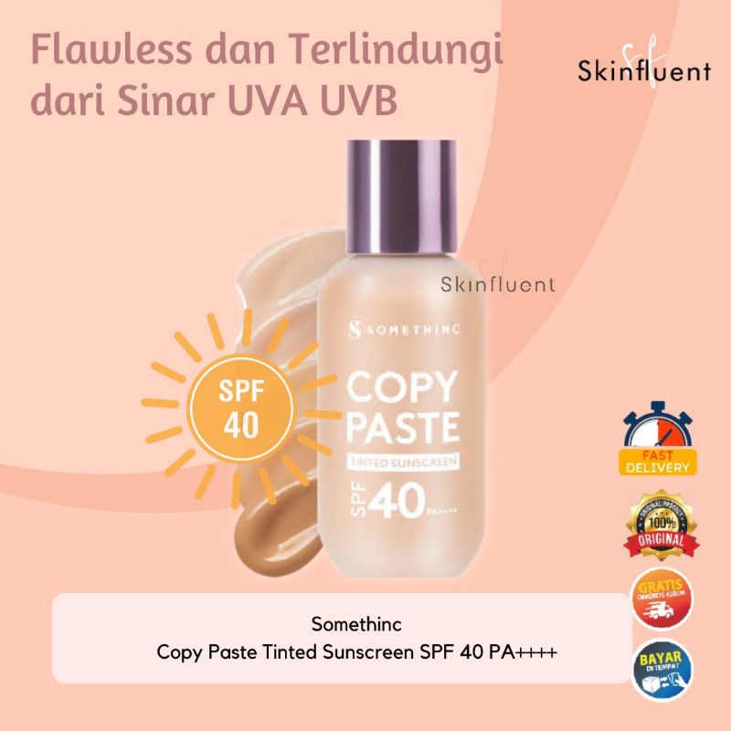 Jual Somethinc Copy Paste Tinted Sunscreen SPF 40 PA++++ Skin Tint dan ...