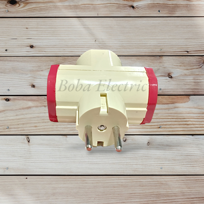 Jual Steker T Arde Multi Warna Rekza/ Steker Rekza/ Stopkontak Steker T ...