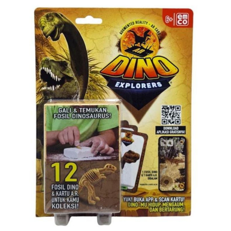 Jual EMCO DINO EXPLORERS AR SCAN GALI FOSIL DINOSAURUS EXPLORE ORIGINAL ...