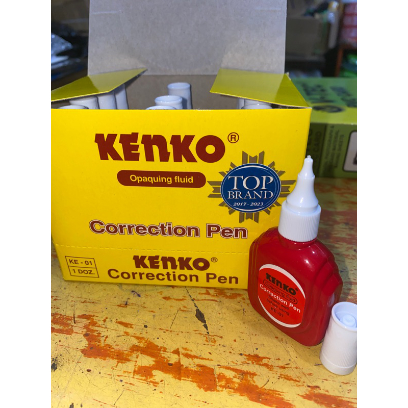 Jual TIPE X CAIR / STIPPO / CORRECTION FLUID KENKO(1pcs) | Shopee Indonesia